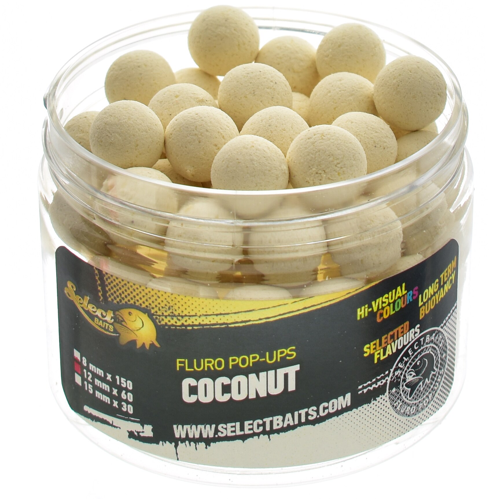 Micro Pop Up 8mm Select Baits, aroma Coconut, 40g - eMAG.ro