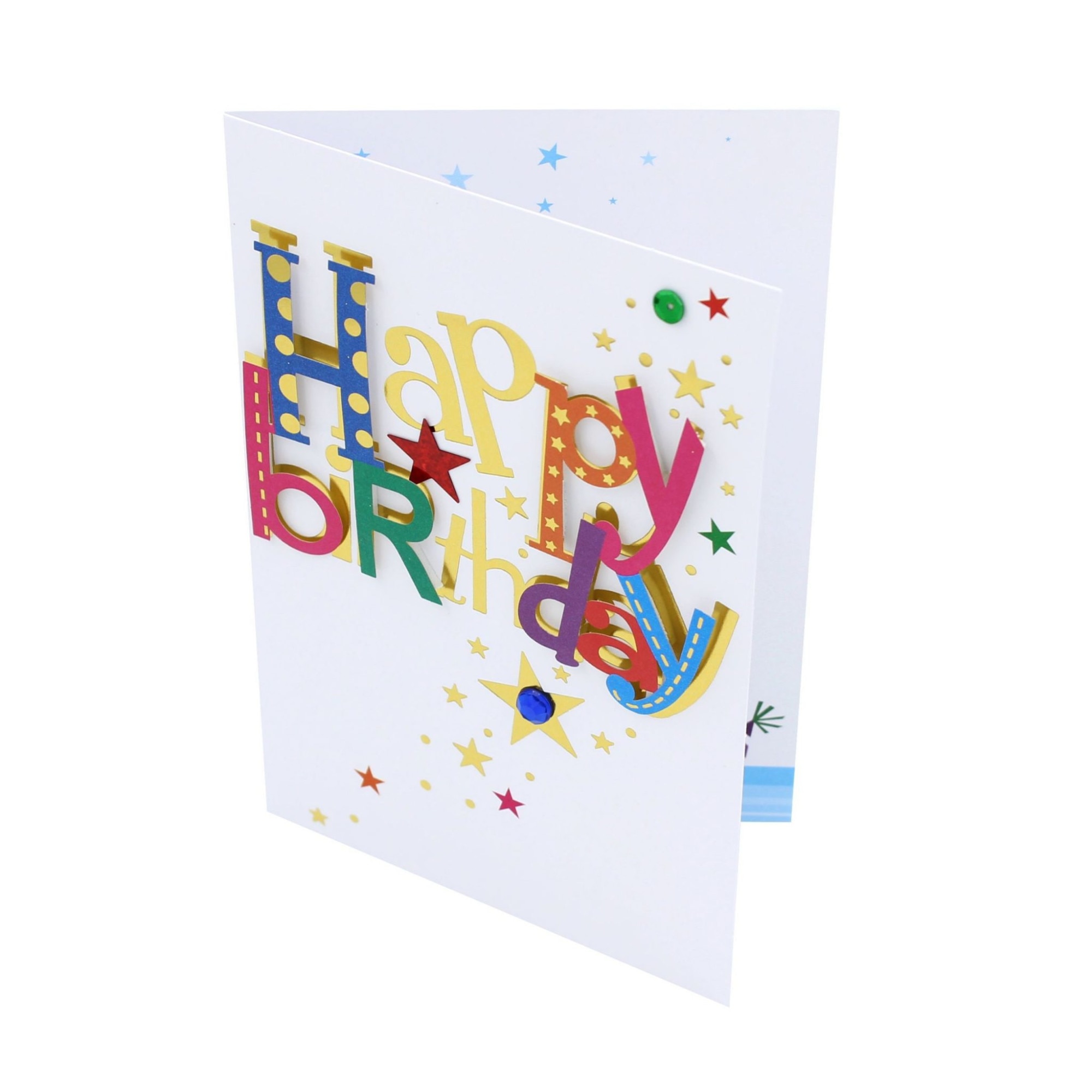 Felicitare Premium handmade Birthday Fun, 18 x 12 cm - eMAG.ro