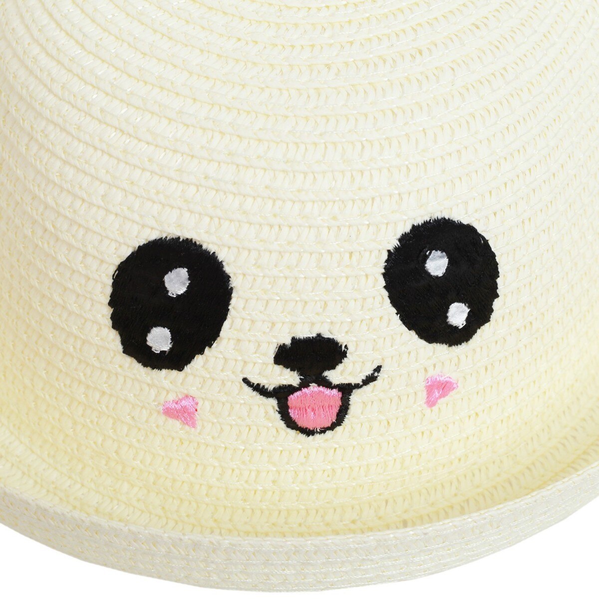 Szalmakalap füles lányoknak PAMI, PFT-1221-186, 52 cm Krém - eMAG.hu