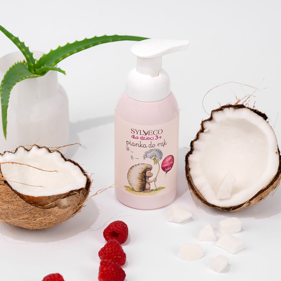 Sapun spuma de maini pentru copii Sylveco Malina, Parfum de zmeura, 290 ...