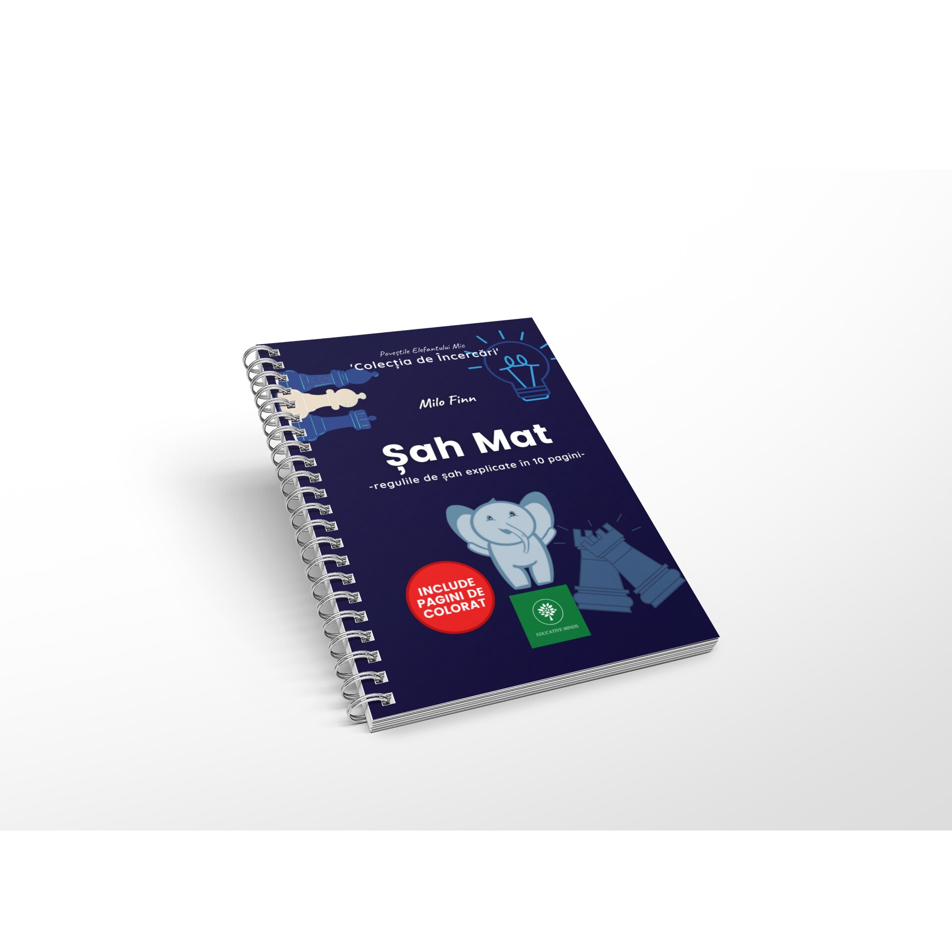 Carte cu Povesti, Sah Mat, Educative Minds, Milo Finn, 48 pagini ...