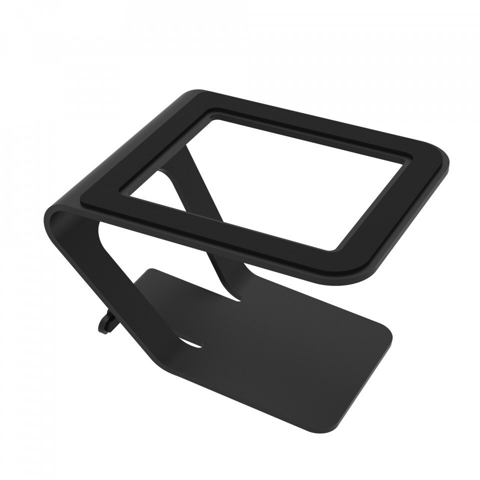 Set 2 standuri pentru boxe de birou KANTO SE2, negru mat - eMAG.ro