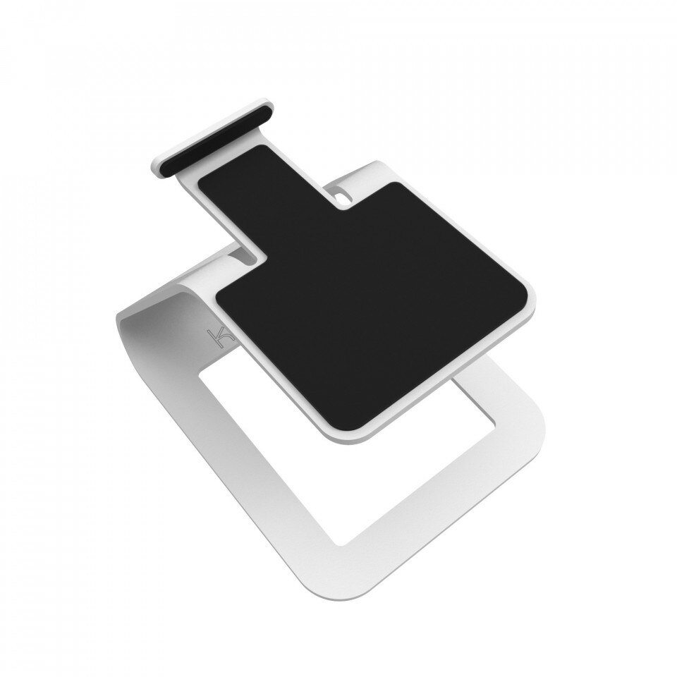 Set 2 standuri pentru boxe de birou KANTO SE2, alb mat - eMAG.ro