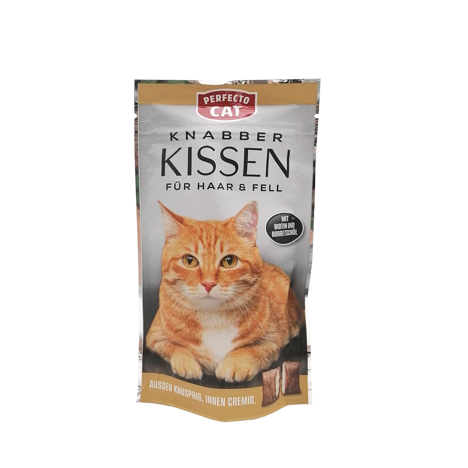 Храна за котки Perfecto Cat, За козина, 50 гр - eMAG.bg