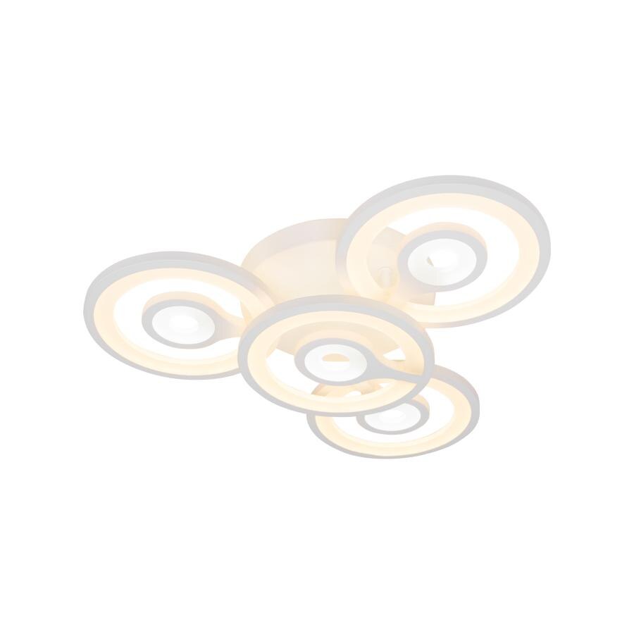 Lustra Led Francesca cu Telecomanda, 50W, Alb, Dimabila - eMAG.ro