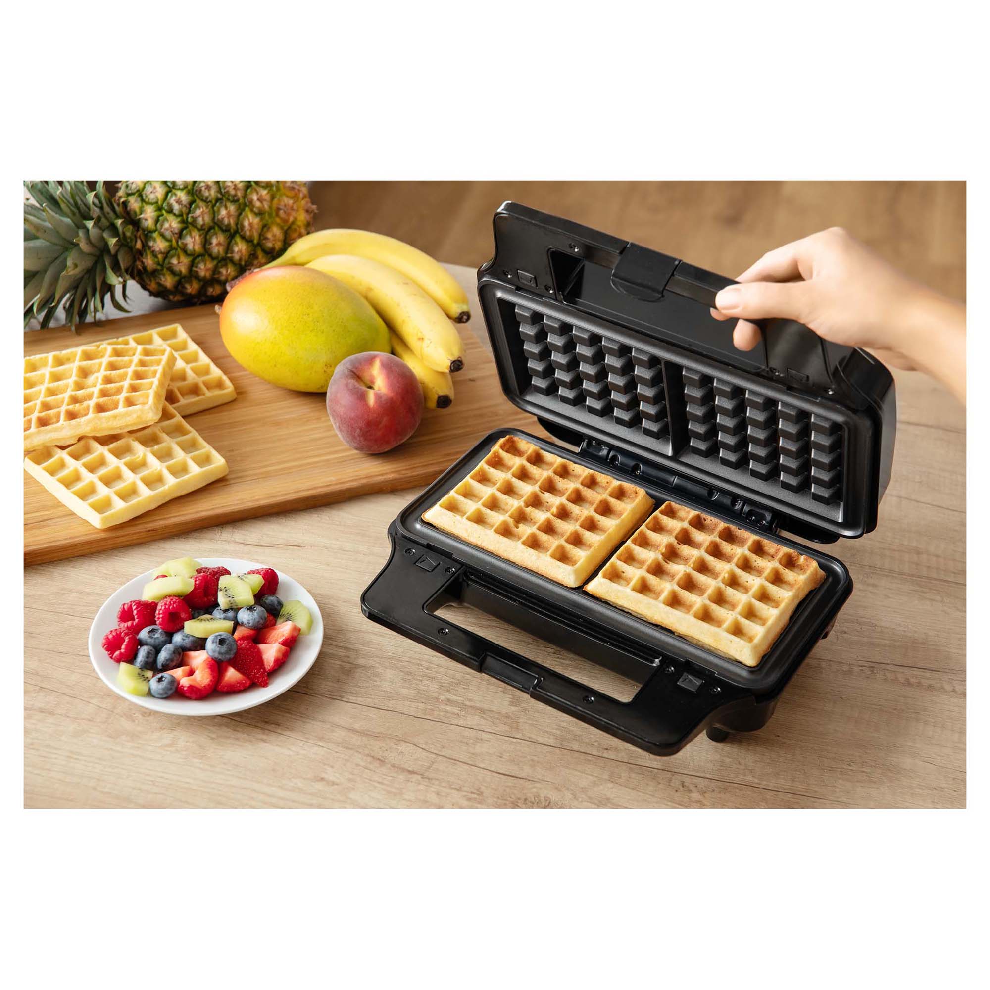 Dispozitiv pentru sandvisuri 4 in 1, Sencor, 900 W, 295 x 260 x 110 mm ...