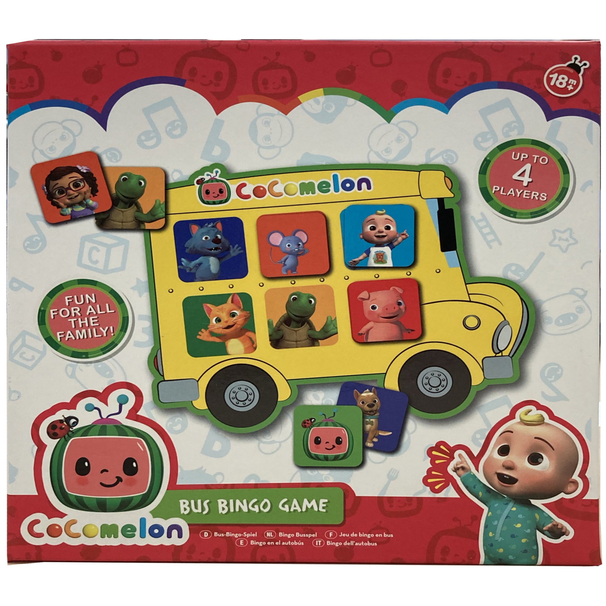 Joc educativ CoComelon - Bingo bus - eMAG.ro