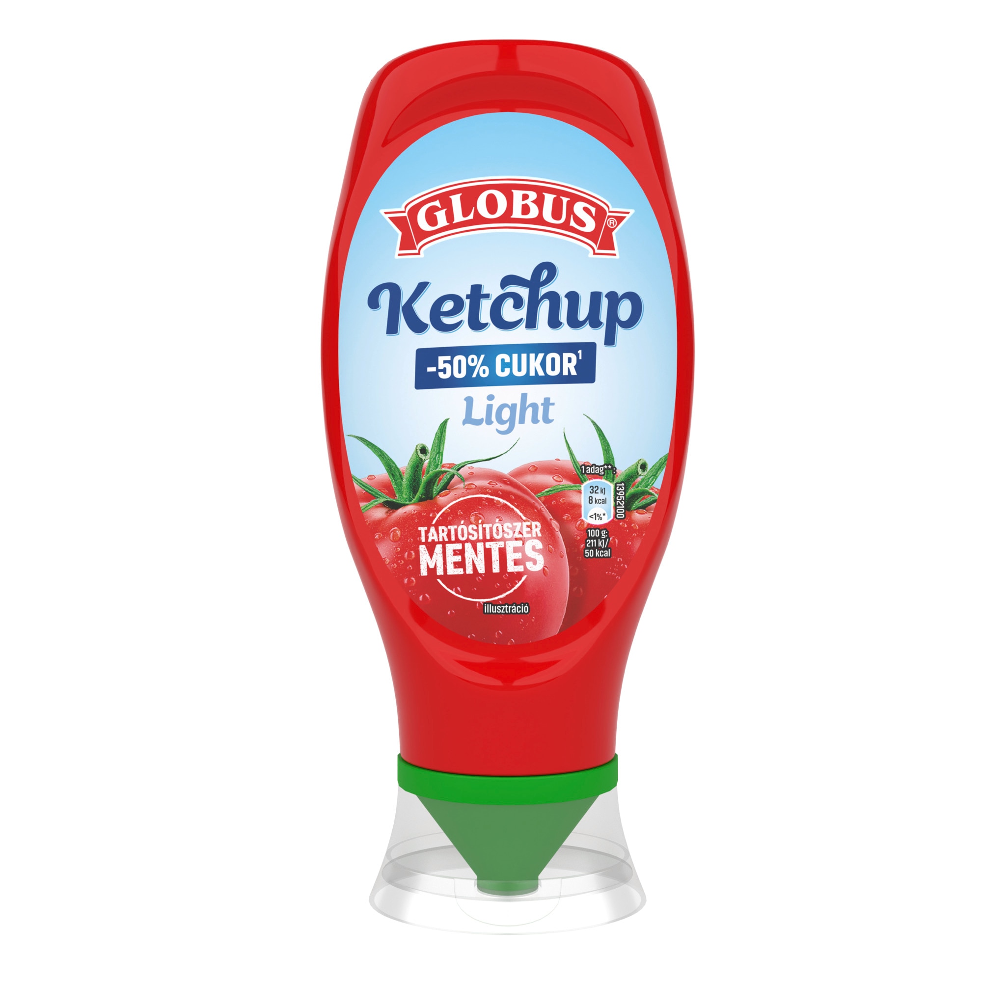 Globus Ketchup Light flakonos, 460g - eMAG.hu