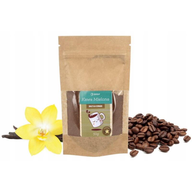 Cafea macinata KruKam Vanilla, 50g - eMAG.ro