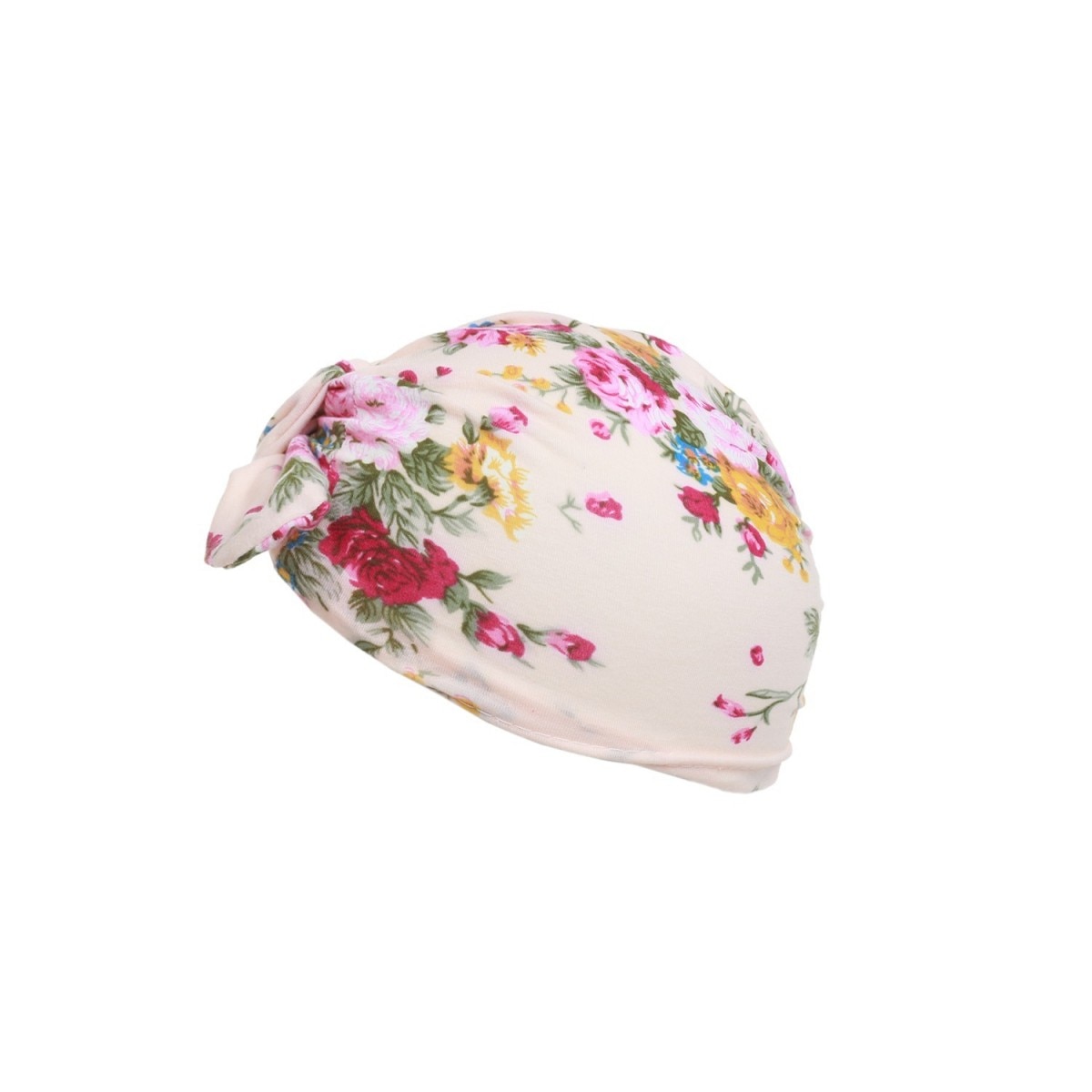 Pami baba turbán, virágmintás, 52-54 cm Krém - eMAG.hu