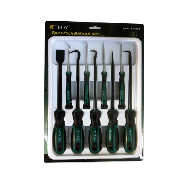 Set carlige pentru montare si demontare Troy 26905, 9 piese - eMAG.ro