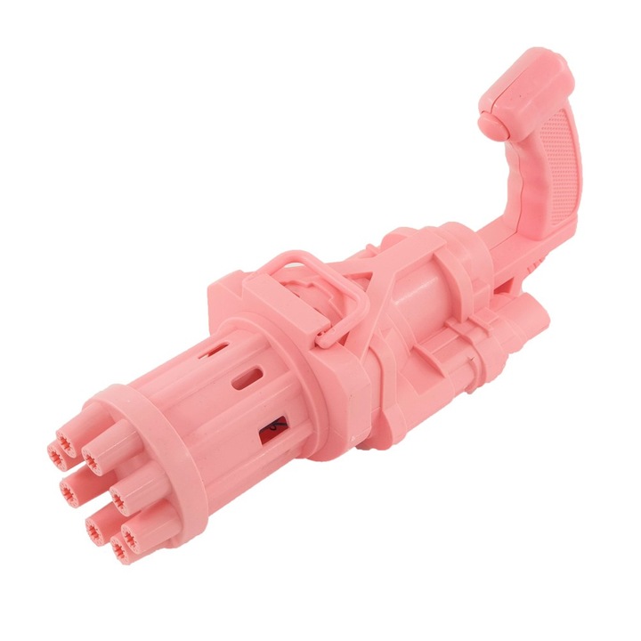 Jucarie Pistol de facut Baloane de Sapun cu baterii, Mini-Gun Bubble ...