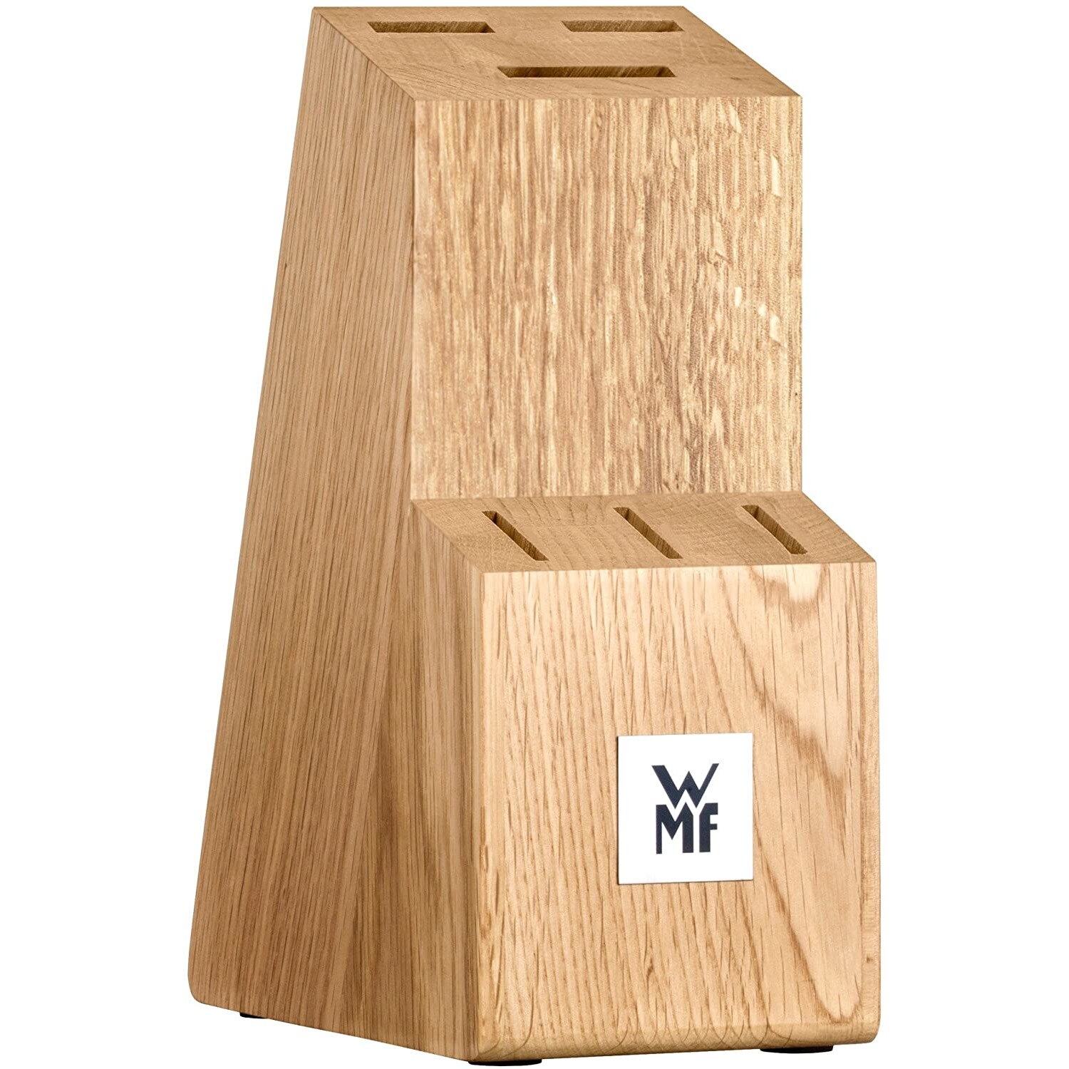 Set cutite WMF, 7 piese, suport din lemn, Negru - eMAG.ro