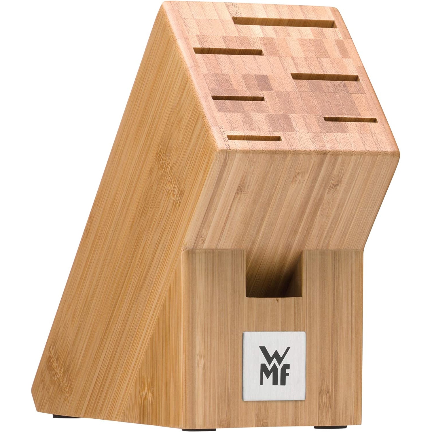 Set cutite WMF, 7 piese, suport din bambus, Negru - eMAG.ro