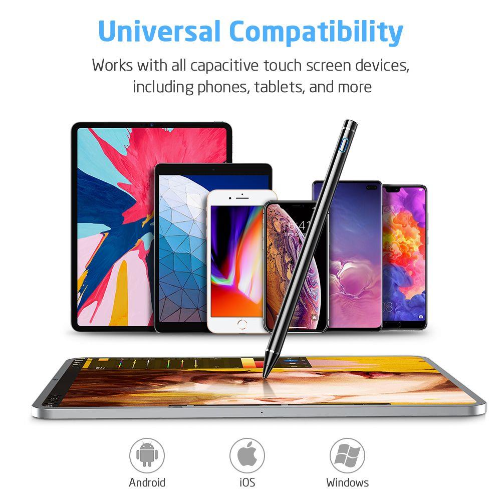 Creion Stylus de precizie, pentru tableta, telefon sau laptop cu touch ...
