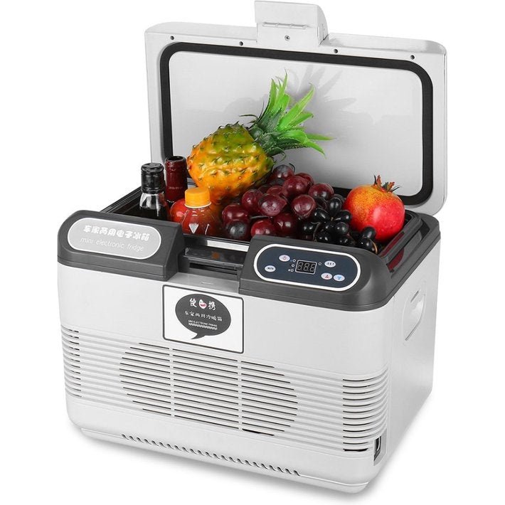 Frigider auto cu compresor, 15 l, ecran LED, 70 W, ABS, 42x31x31 cm ...