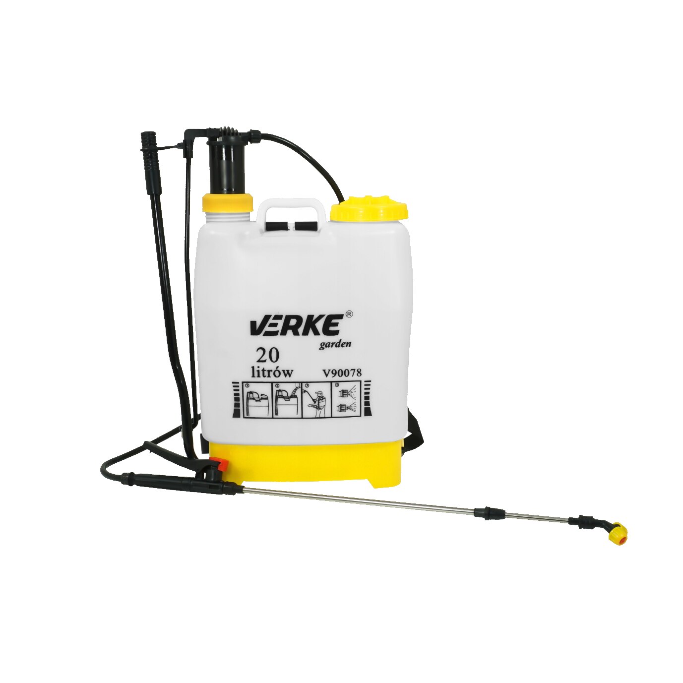 Pompa de stropit, vermorel 20 litri Verke - eMAG.ro