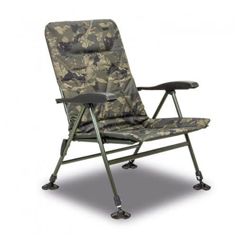 Scaun pescuit Solar Undercover Camo Recliner, pliabil - eMAG.ro