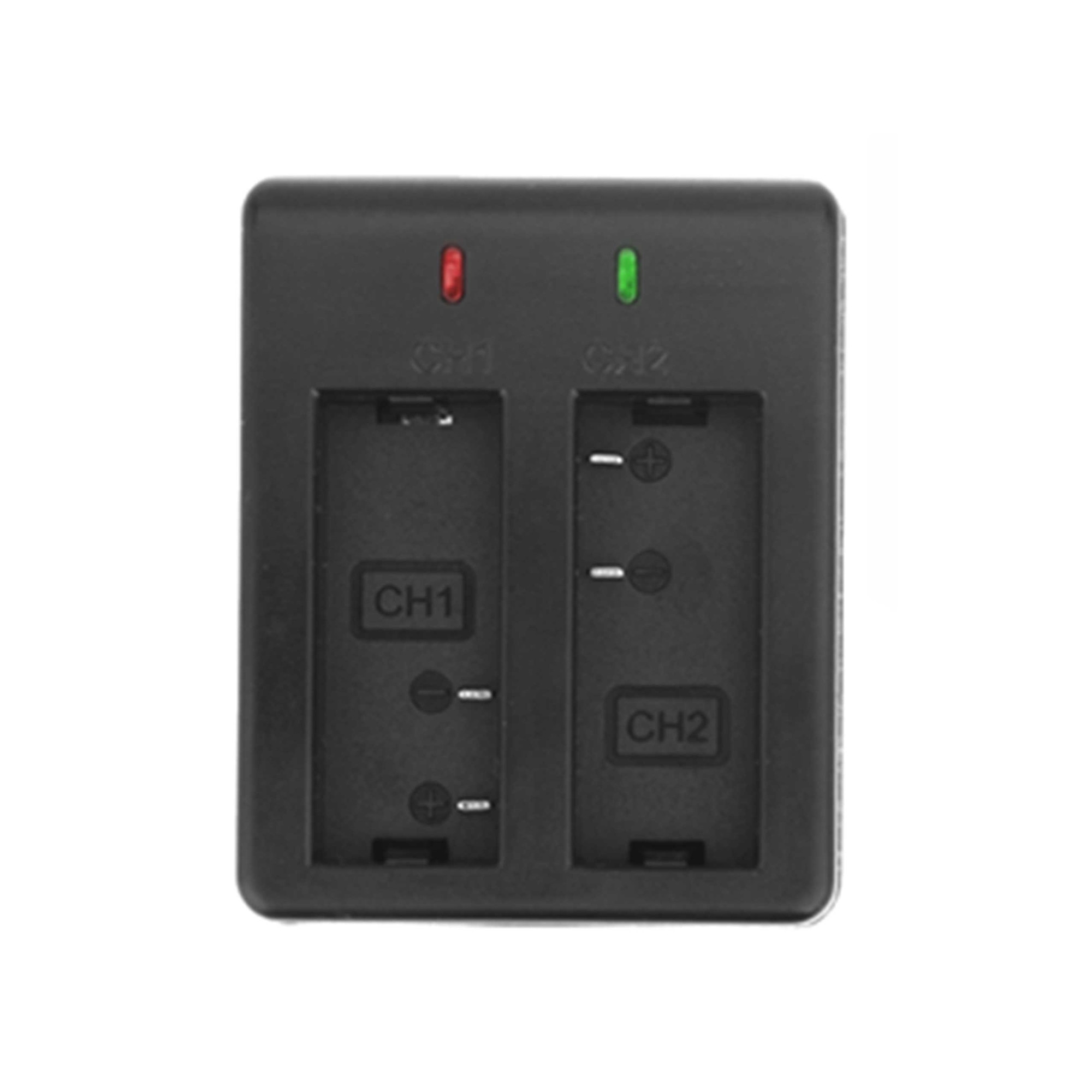 Incarcator dublu baterie camera video sport, USB, Iluminare LED, 4.2V ...