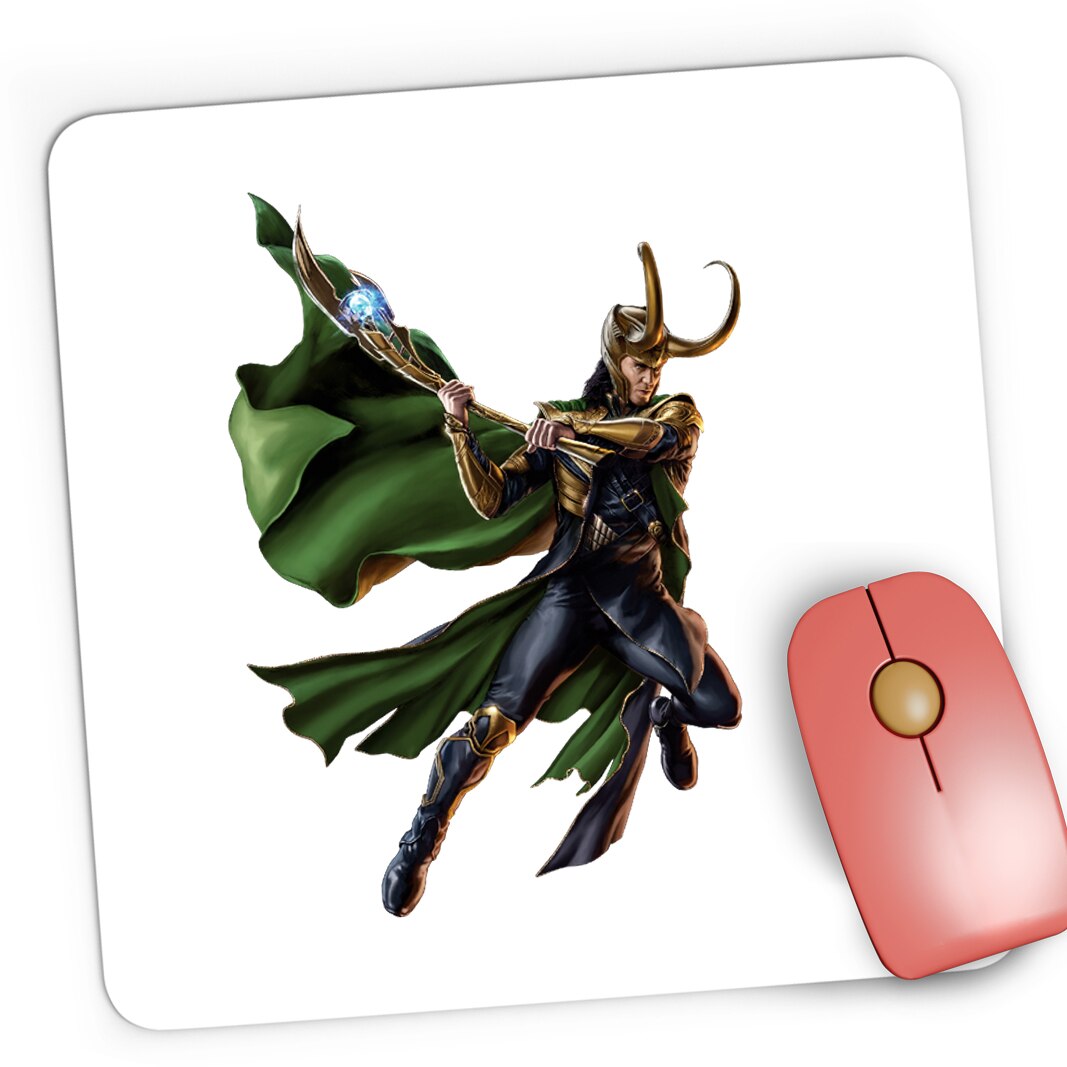 Mousepad Gaming Marvel Avengers Loki Thor Fanart Cosplay Youtube Heroes ...