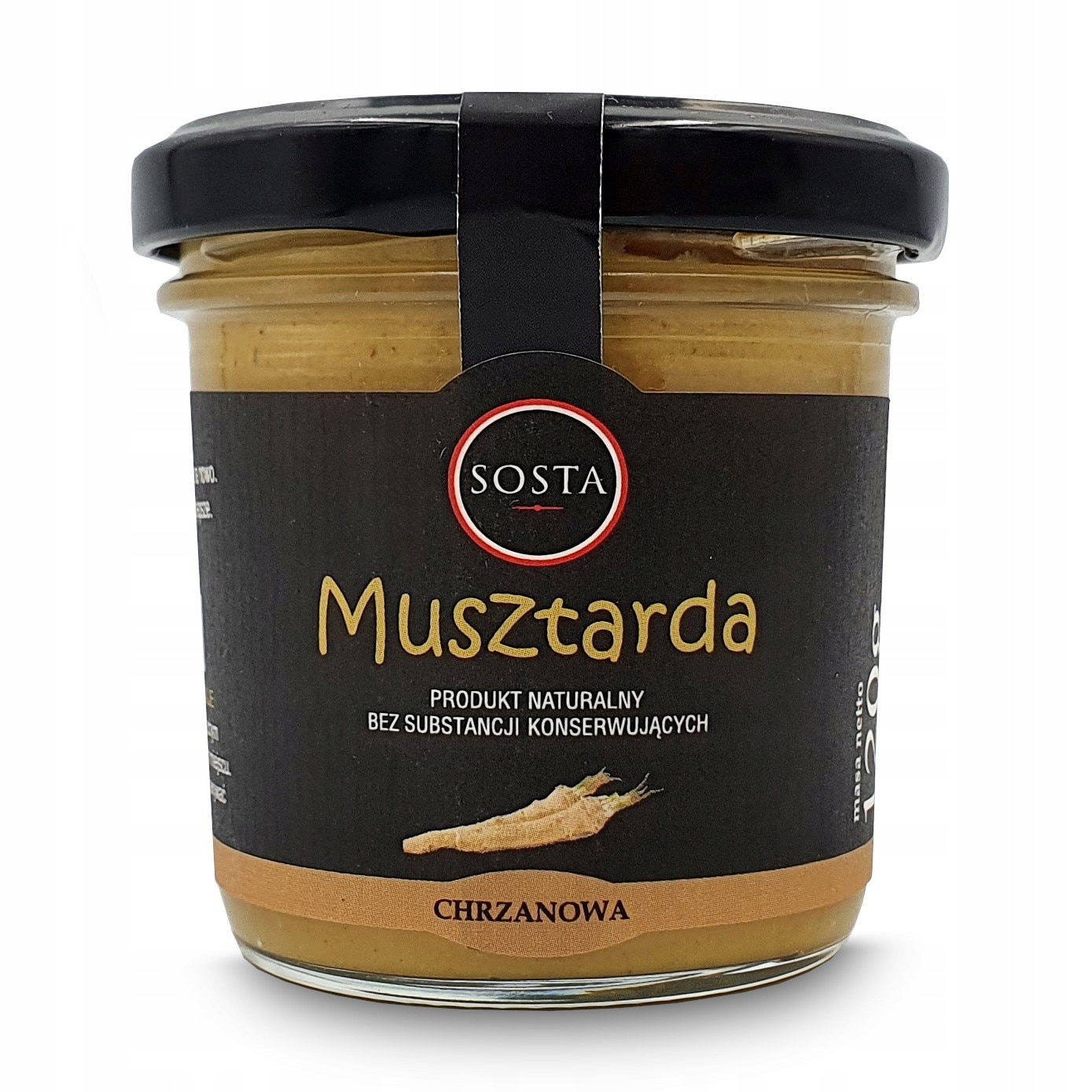 Mustar cu hrean Sosta, 120g - eMAG.ro