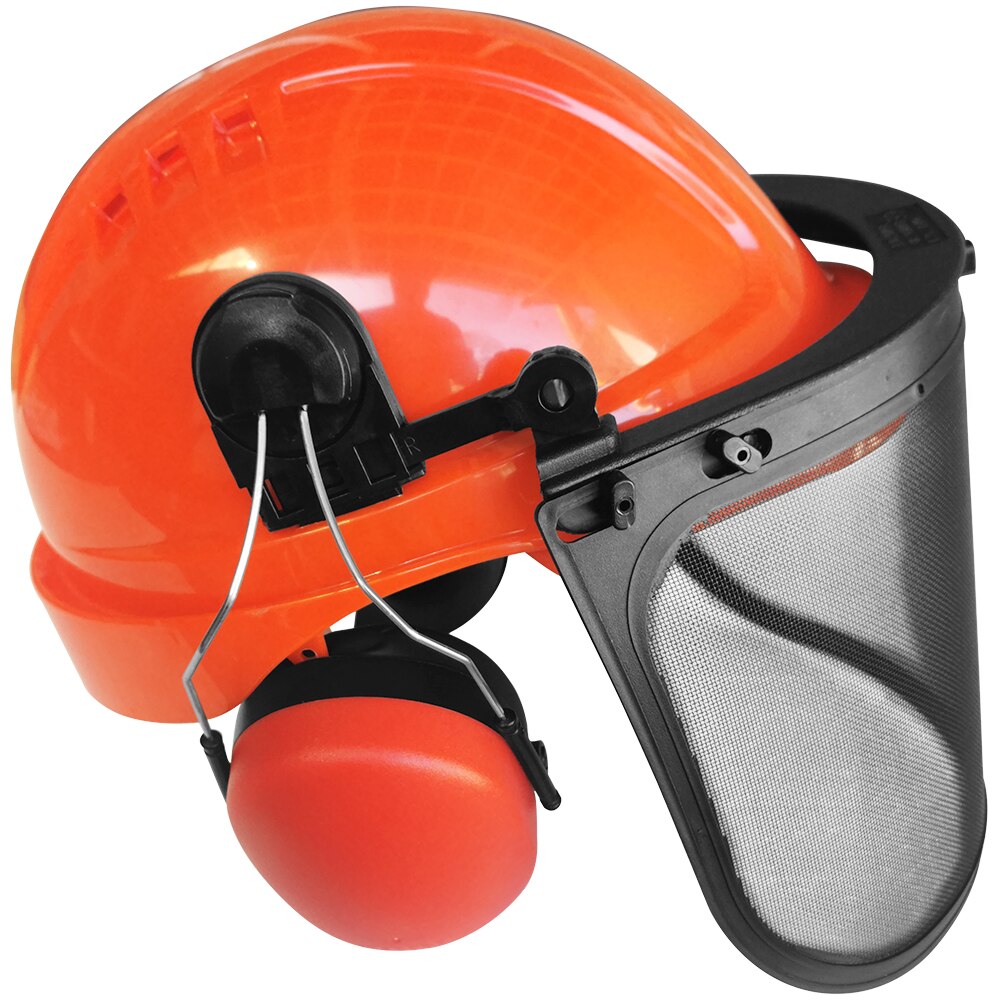 Casca de protectie cu antifoane si viziera AgroPro - eMAG.ro