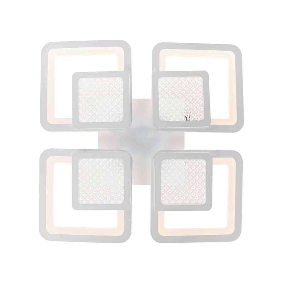 Lustra LED Patrata cu Telecomanda, 144W, Dimabila, Alb - eMAG.ro