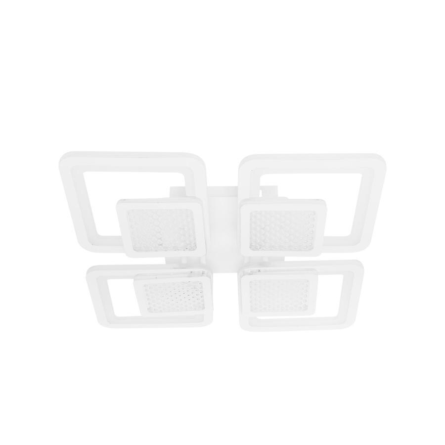 Lustra LED Patrata cu Telecomanda, 144W, Dimabila, Alb - eMAG.ro