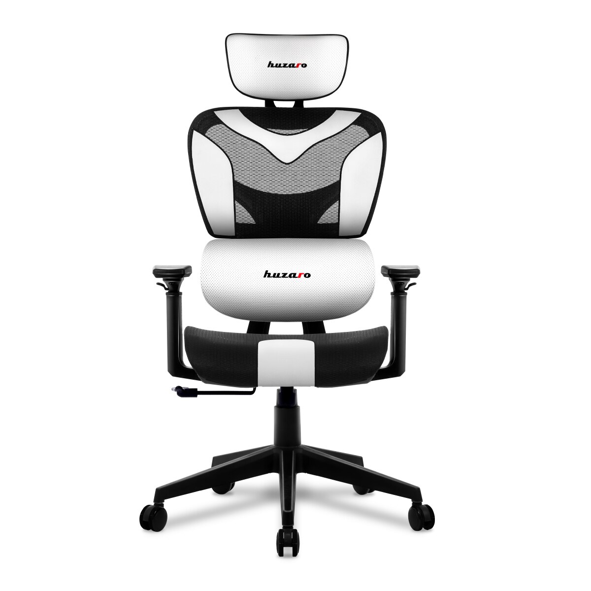 Scaun gaming Huzaro, Combat 8.0, Recliner, Scaun extensibil, Alb - eMAG.ro