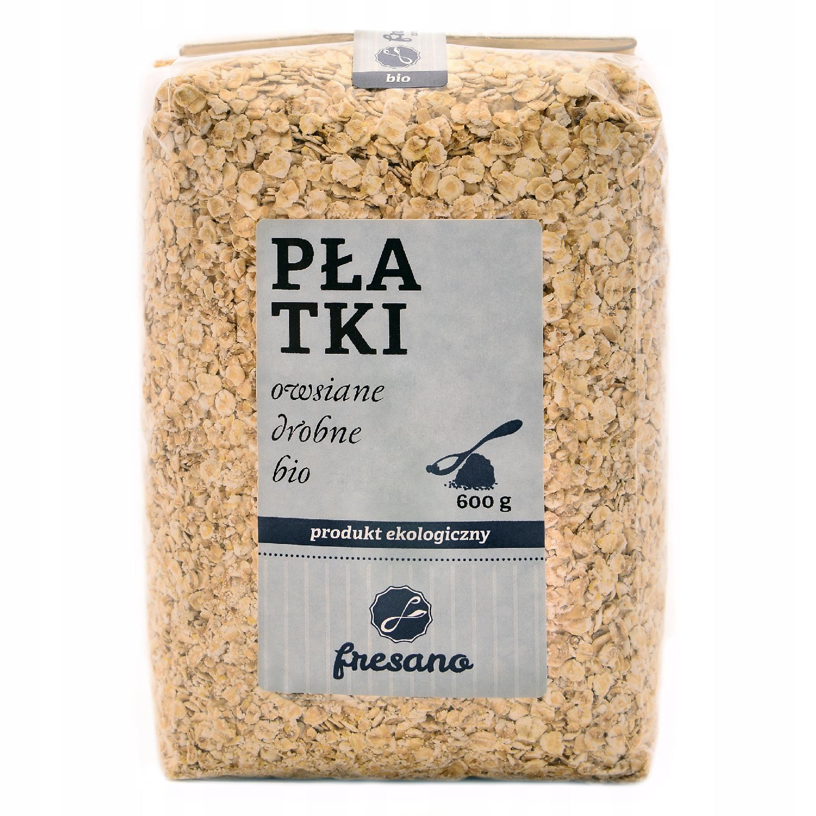 Fulgi de ovaz Fresano, Bio, 600g - eMAG.ro