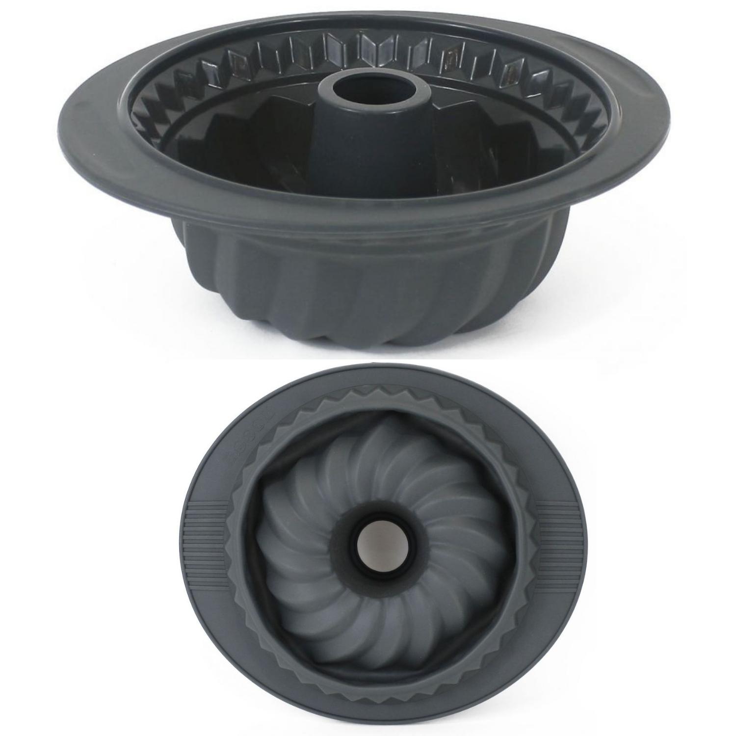 Forma silicon pliabila, tort sau guguluf, structura rigida, 28,8x25 ...