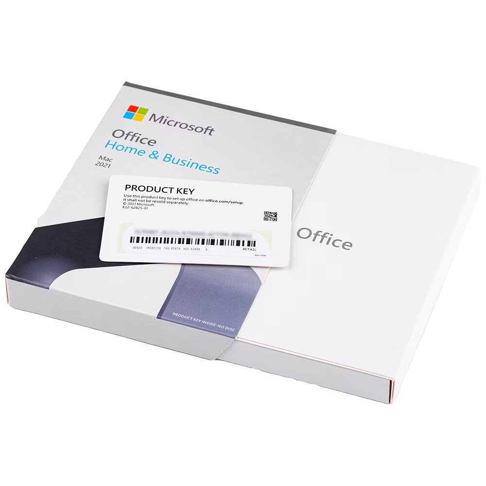 Microsoft® Office Home and Business 2021, Retail FPP, MacOS 64 bit ...