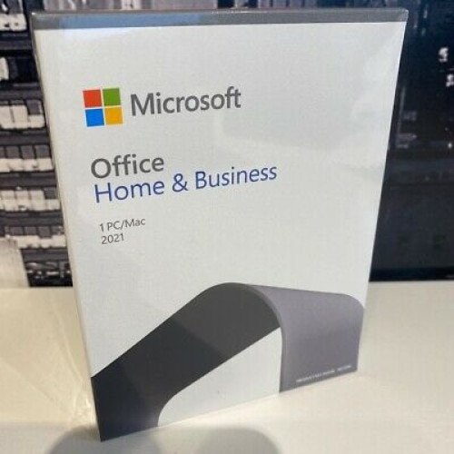 Microsoft Office Home and Business 2021, PC/MAC, FPP, 1 потребител ...