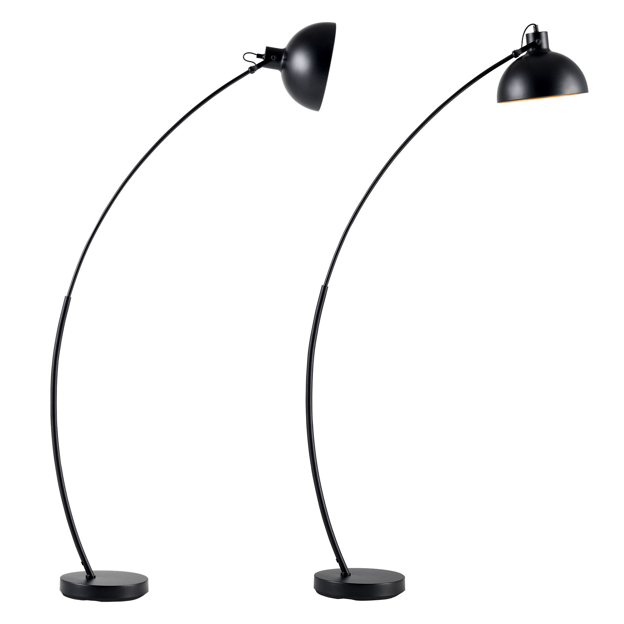 Lampa podea, luxpro, Derby, 1 x E27, max 60W, 160 cm, metal, negru ...