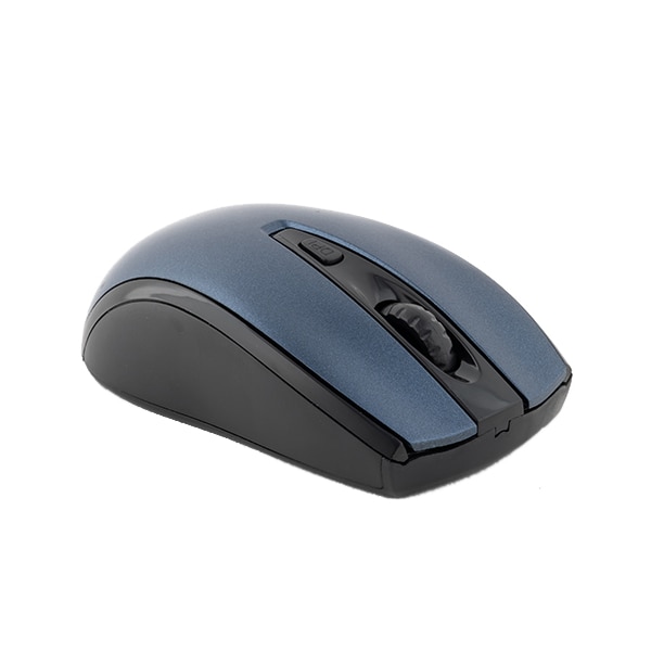 Mouse fara fir, Havit, Negru/Albastru - eMAG.ro