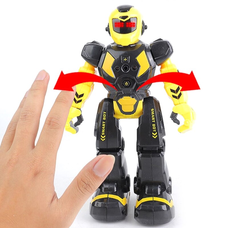 Robot inteligent cu telecomanda, Detectare gesturi, Miscari ...