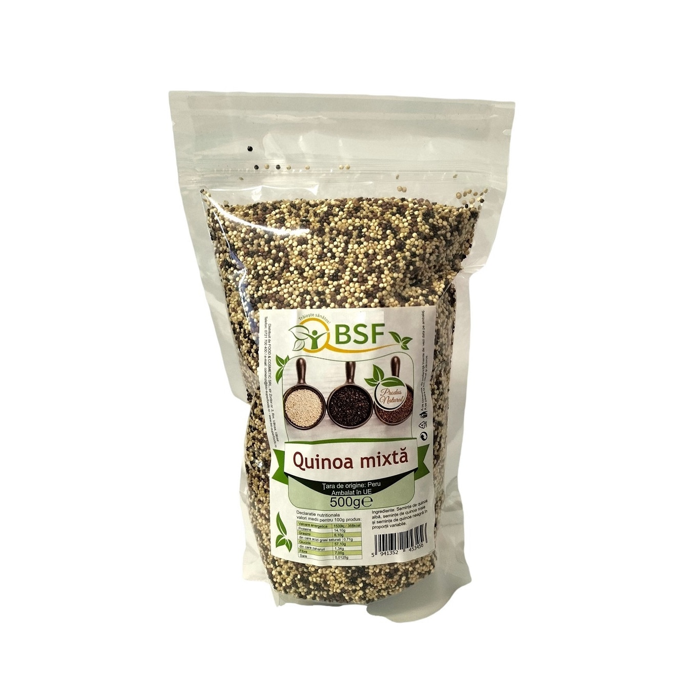 Quinoa seminte, mix 500g - eMAG.ro