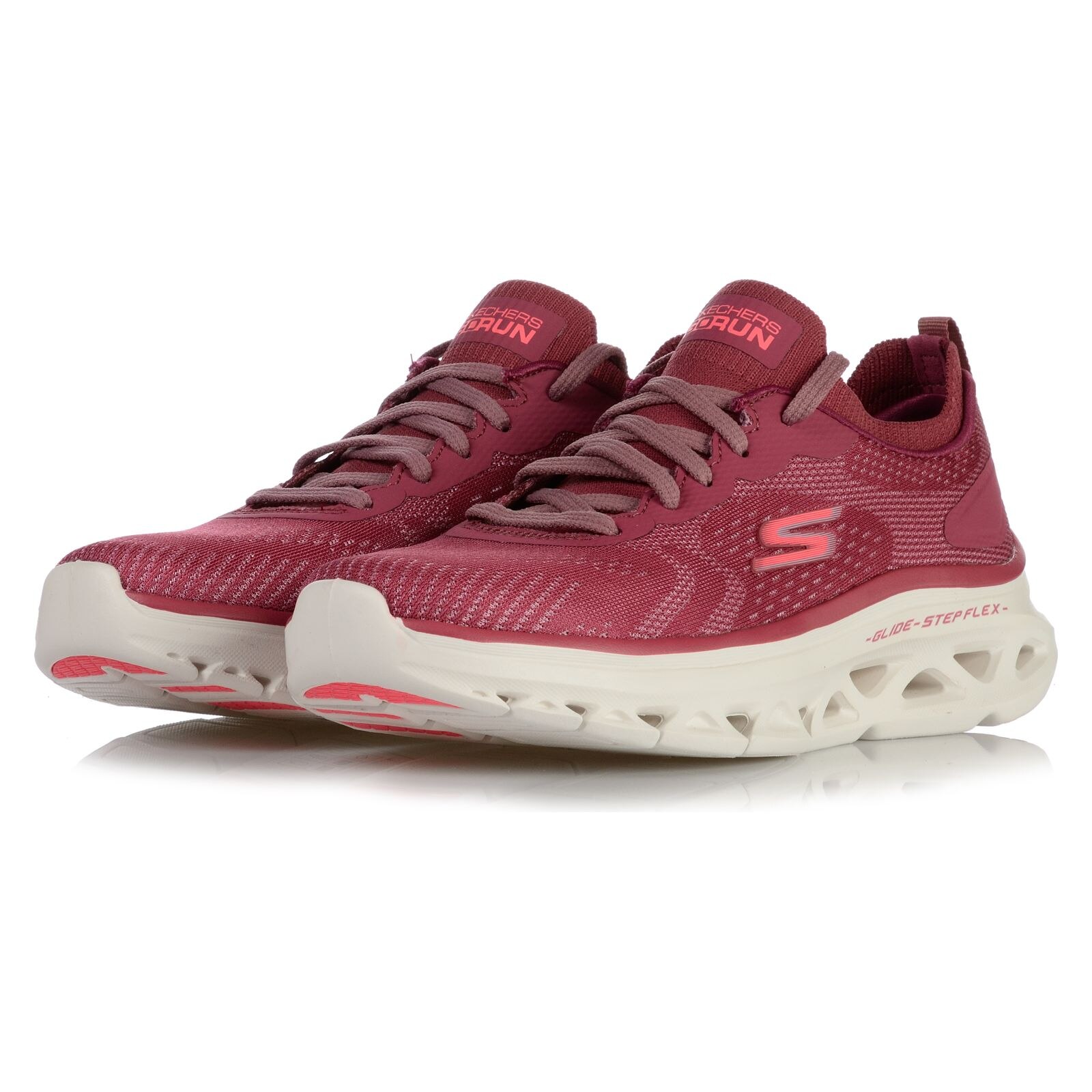 Sportcipő Skechers Go Run Glide-step Flex - Skyl 128892ROS Női Grena 37 ...