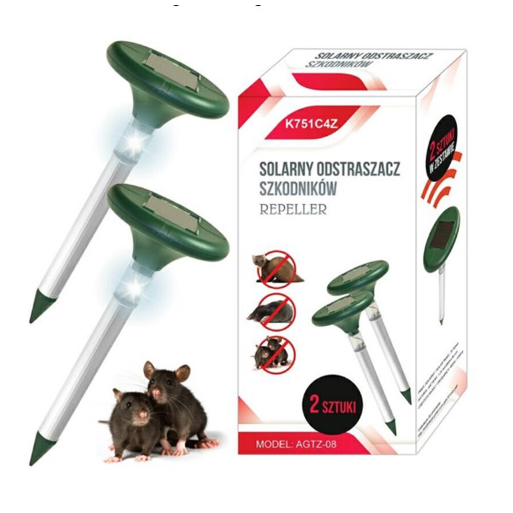 Set 2 dispozitive solare anti rozatoare si animale daunatoare, cu ...