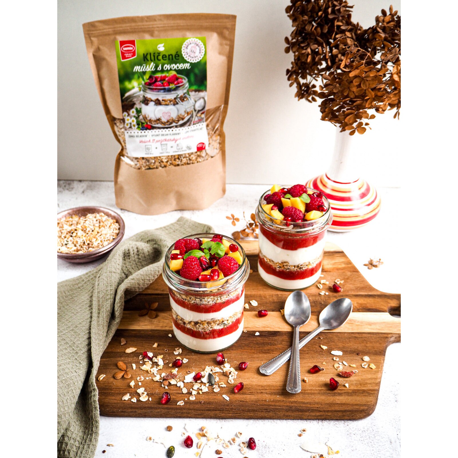 Musli germinat cu fructe 450 g, fara gluten - eMAG.ro