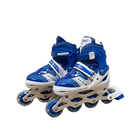 Role reglabile, L-Sun, pentru copii, 34-37, patru roti, lumini led ...