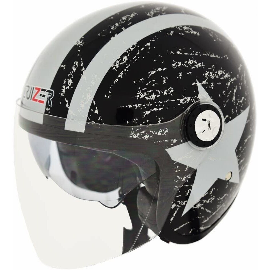 Cruizer Jet motoros sisak, fekete, XL méret - eMAG.hu