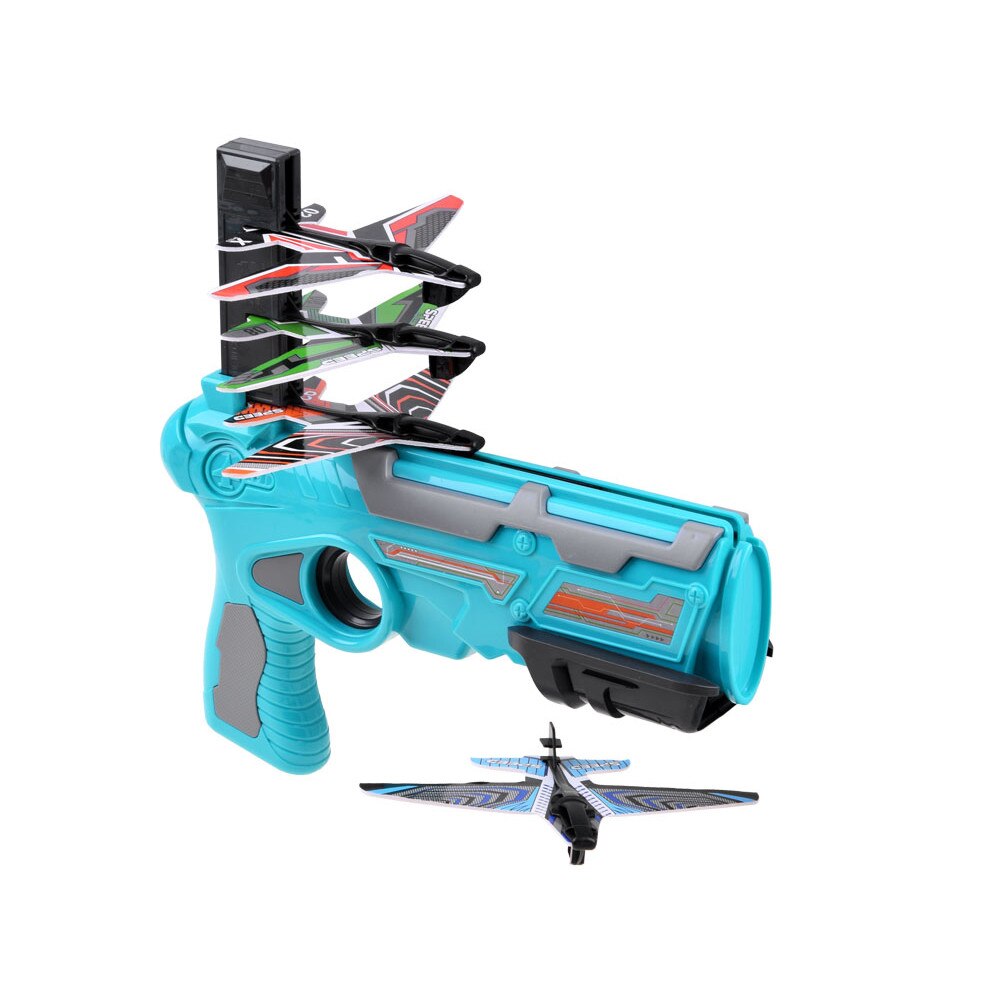 Set Pistol lansator + 4 avioane, Jokomisiada, Multicolor - eMAG.ro