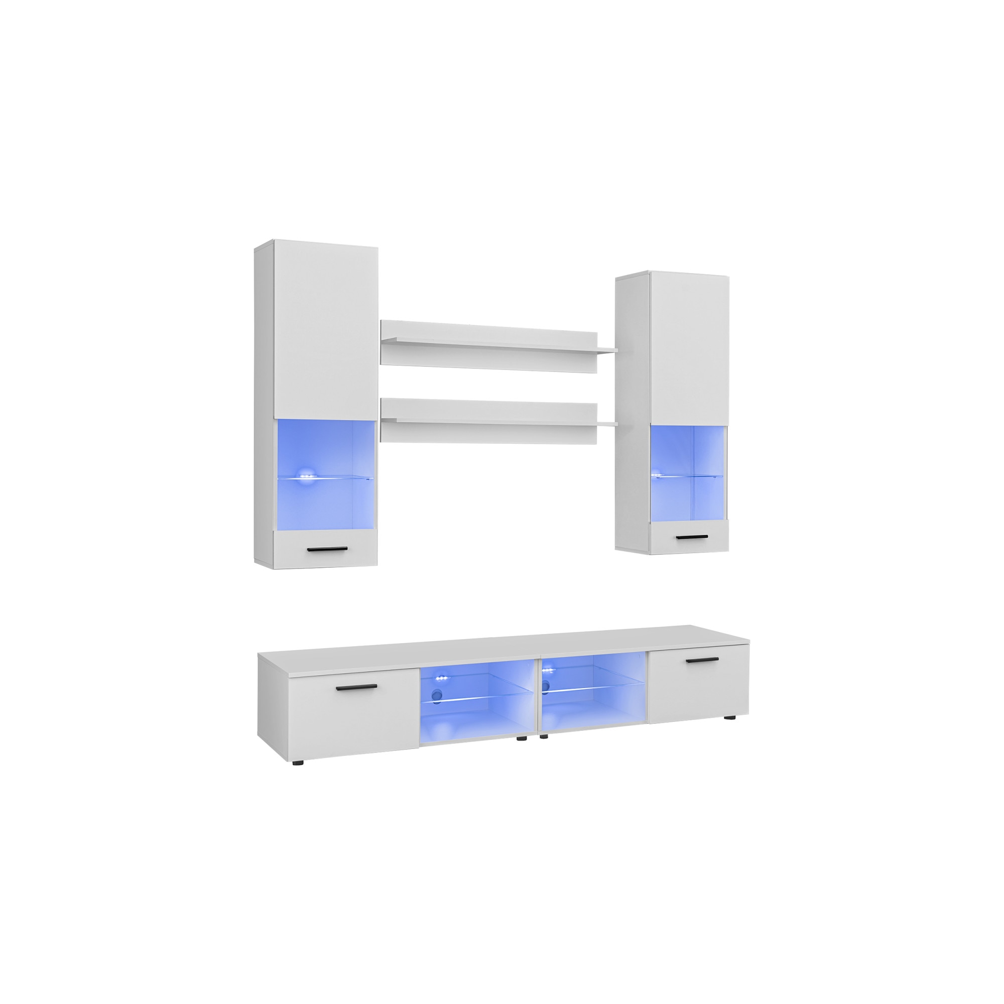 Set Mobila Living Vida, Extreme Furniture, Pal melaminat, 200 x 195 x ...