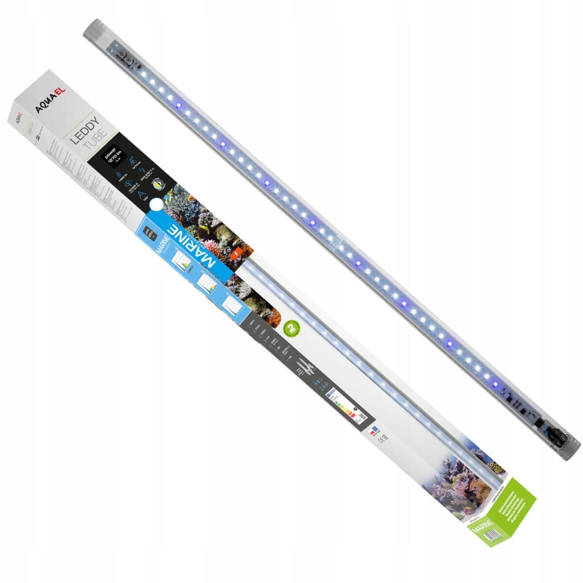 Lampa LED pentru acvariu Retrofit, Aquael, 14 W, 10000 k, Transparent ...