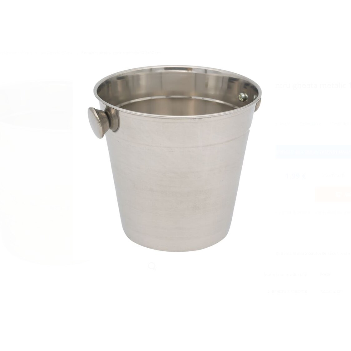 Frapiera metalica pentru gheata, 12,5x12 cm - eMAG.ro