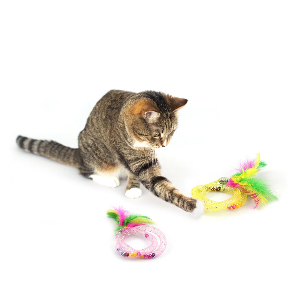 Set 10 jucarii pisici, Mbooulc, PVC, Multicolor - eMAG.ro