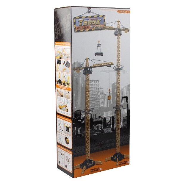 Utilaje constructii, controlate, macara RC 183 cm, G147844 - eMAG.ro