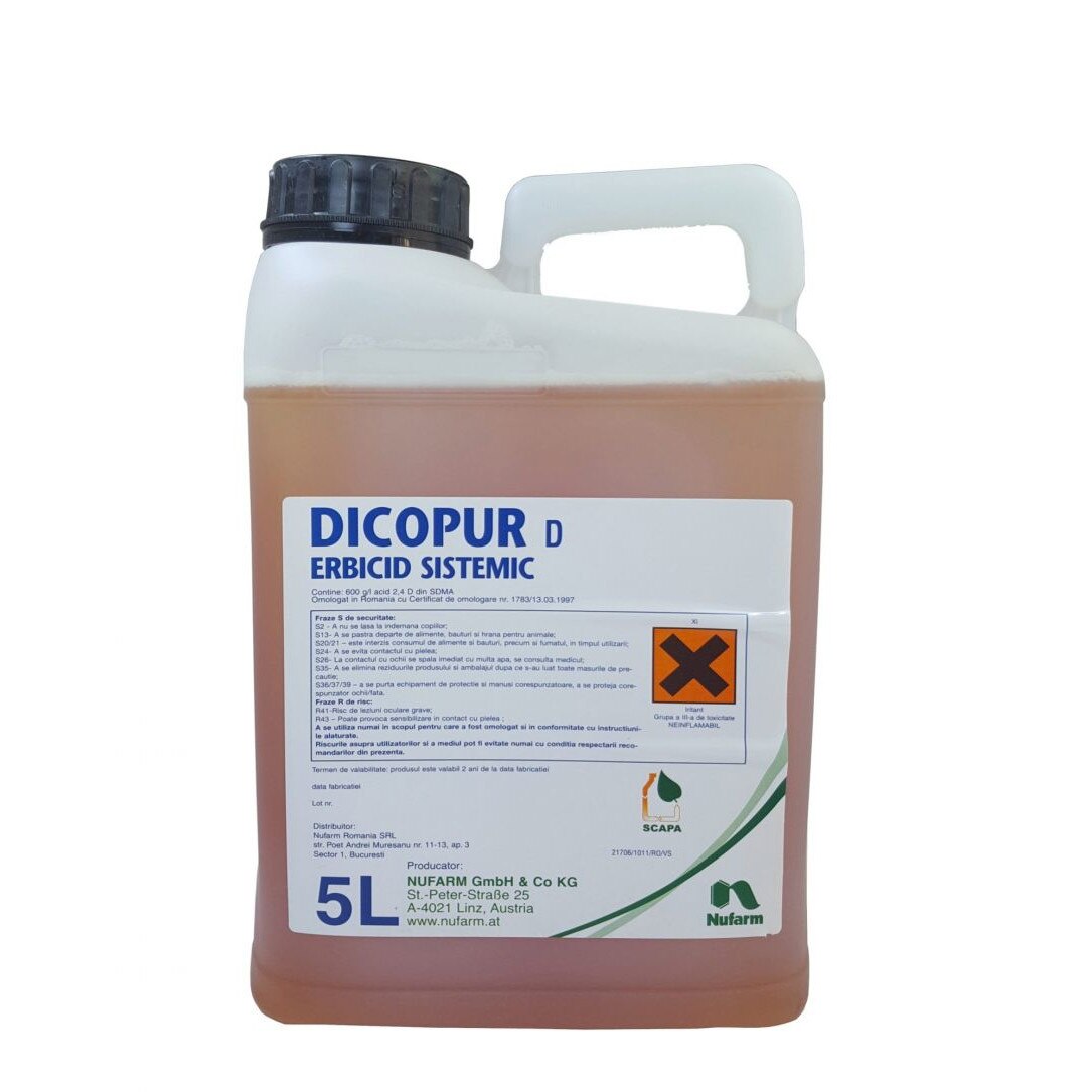 Erbicid Dicopur D SL, 5 L - eMAG.ro