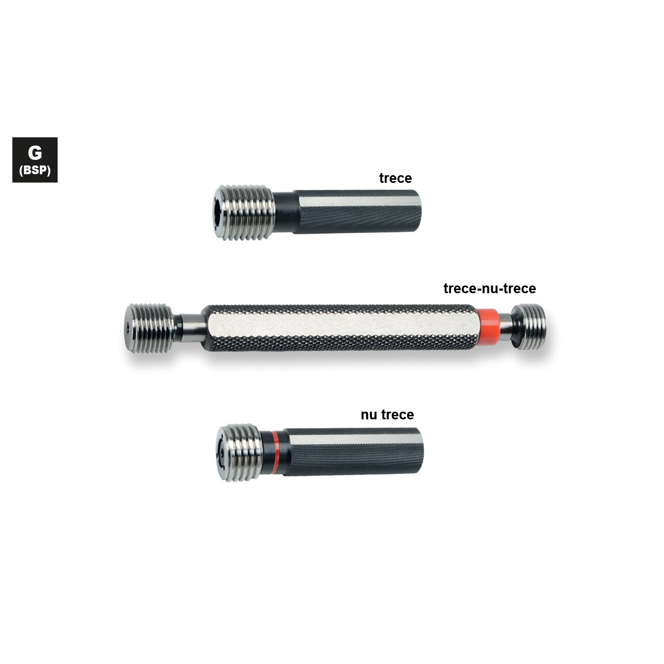 Calibru pentru Filete G Interioare din Iso 228, trece-nu trece, 1 X 11 ...